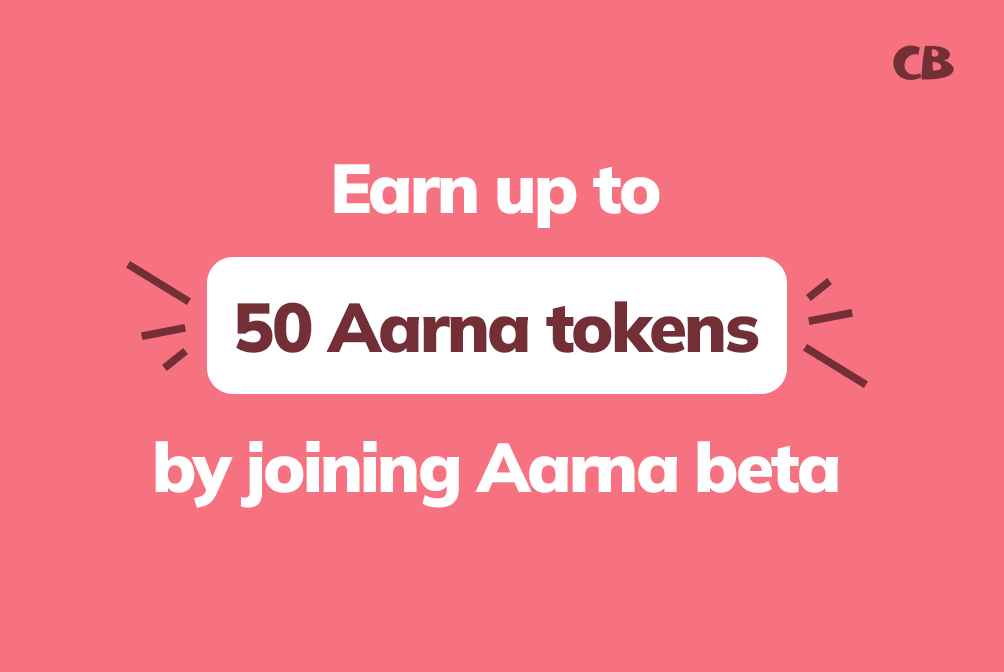 Earn up to 50 Aarna Tokens by Joining Aarna Beta - Crypto Bunkie