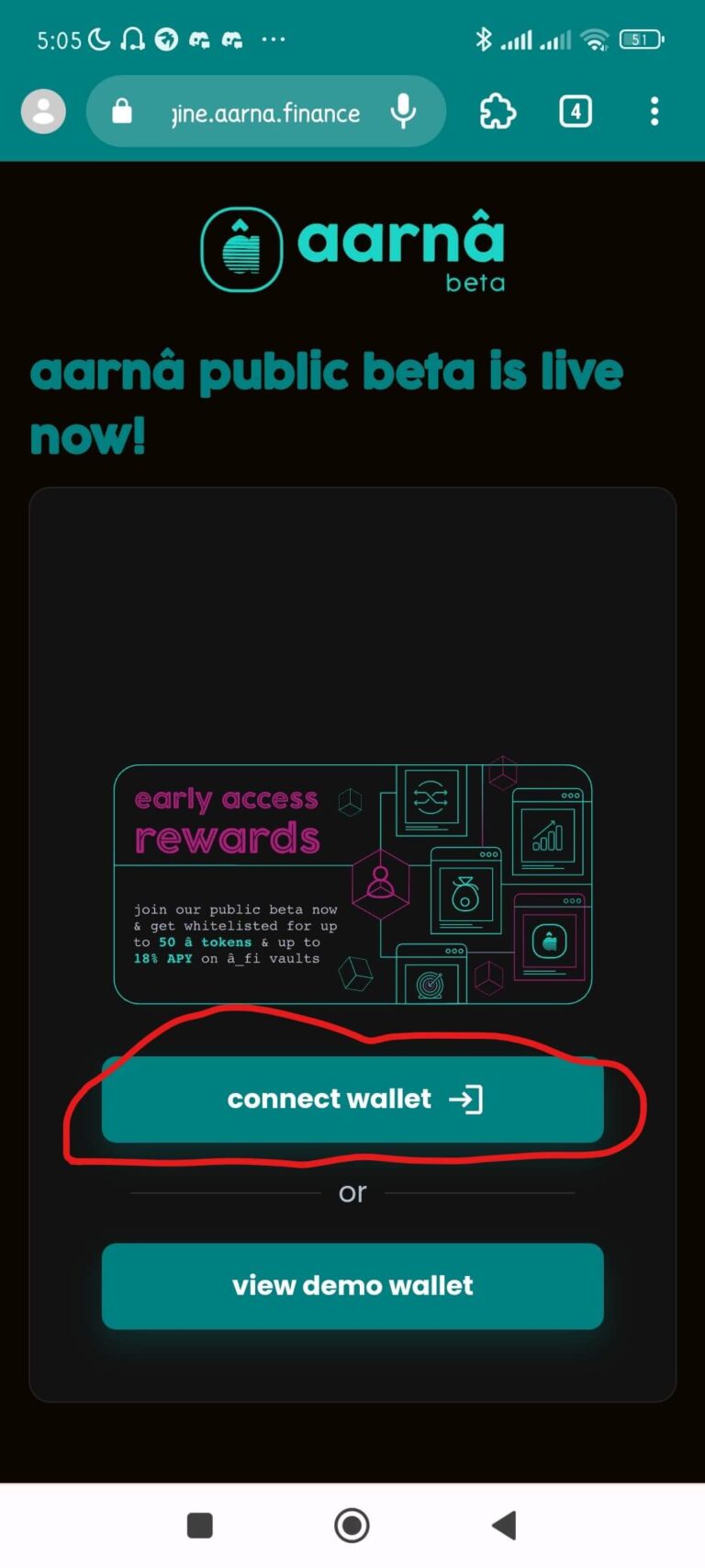 Earn up to 50 Aarna Tokens by Joining Aarna Beta - Crypto Bunkie